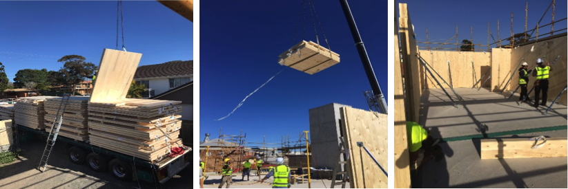 Cross Laminated Timber (CLT) features in NSW residential development ...
